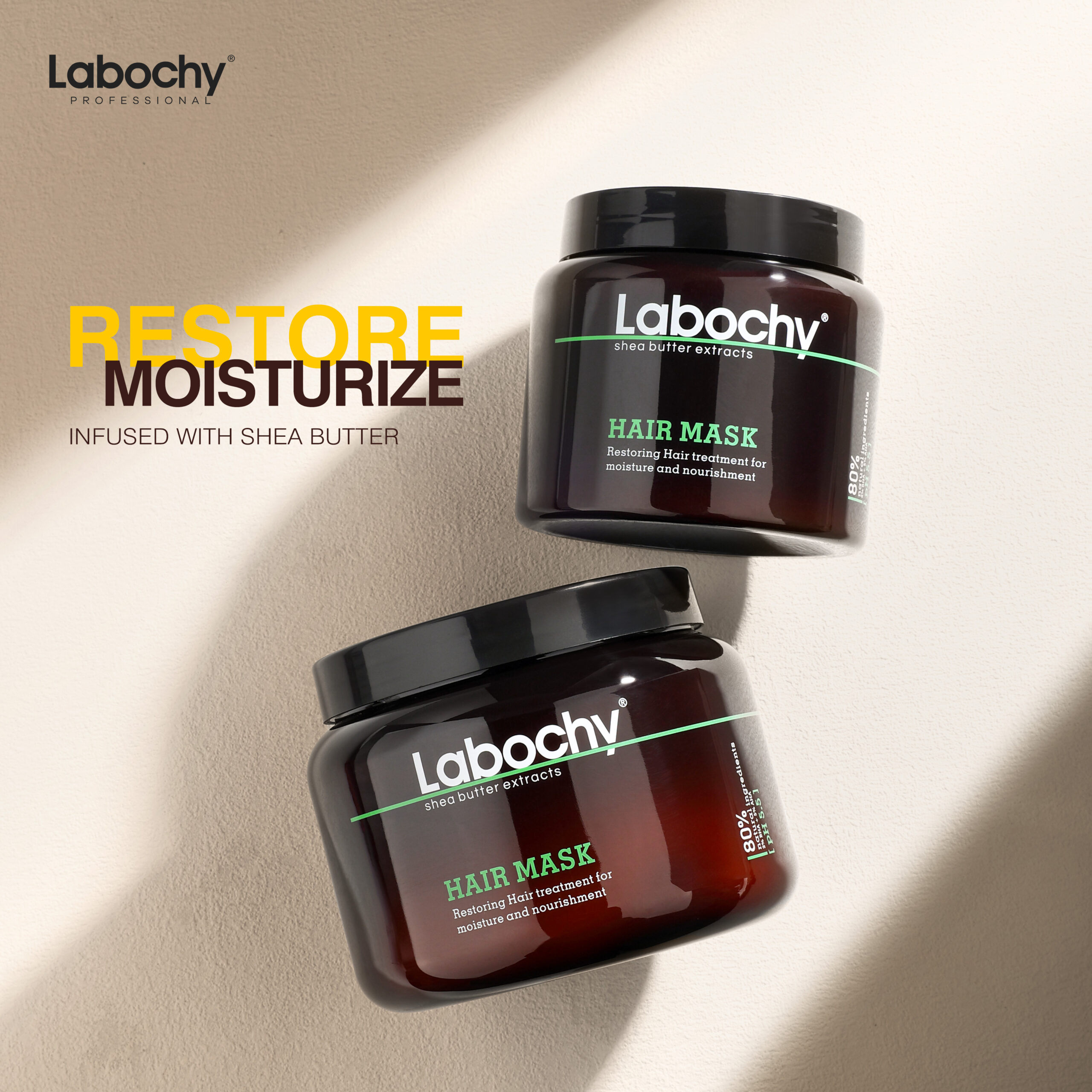 Achieve Deep Hydration with Labochy’s Shea Butter Hair Mask
